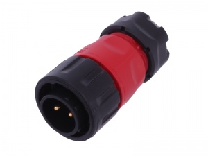 IP67 Waterproof 2-Pin Panel Mount Connector Plug | 12 Volt Planet