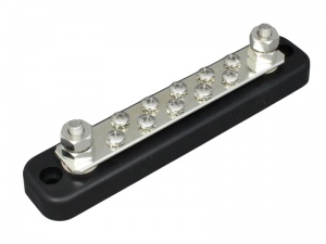 150A Busbar With 2 Studs & 10 screw Terminals | 12 Volt Planet