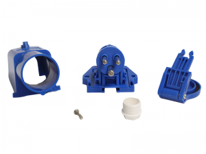 240V Mains Hook-Up Surface Inlet Plug With Sprung Flap | 12 Volt Planet