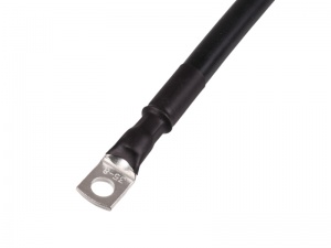 AMC Black 35mm2 PVC Battery Lead With 8mm Terminals | 12 Volt Planet