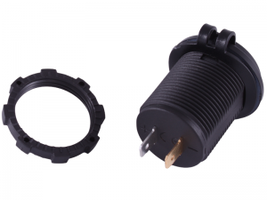 Panel Mount Twin Fast Charge USB Power Socket | 12 Volt Planet