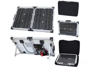 Photonic Universe 40W Folding Solar Charging Kit With Controller | 12 ...