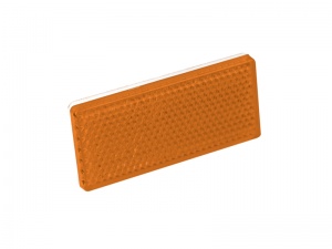 Amber Rectangle Reflector (7030 Series) | 12 Volt Planet