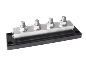 Blue Sea Systems 2104 PowerBar 600A BusBar - 4x 3/8"-16 Studs | 12 Volt ...