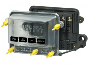 Blue Sea Systems 2356100 Water-Resistant 100A Busbar With Manual Cover ...