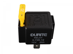Mini Make & Break Relay 12V 20A With Blade Fuse | 12 Volt Planet