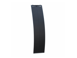 100W Monocrystalline Black Semi-Flexible Fibreglass Solar Panel - Ultra ...