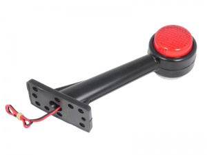 LED Front/Rear Rubber Marker Light - Left Side | 12 Volt Planet