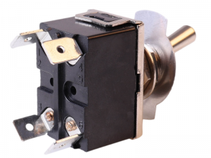 ON/OFF Double Pole Toggle Switch With Decal Plate - 30A@12V | 12 Volt ...