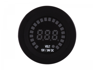 12V/24V Volt Meter - Dual Analogue & Digital Display | 12 Volt Planet