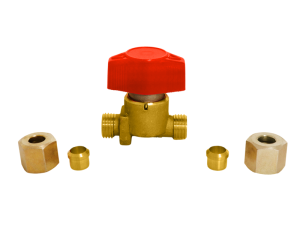 Single Gas Manifold Valve For 8mm Copper Gas Pipe | 12 Volt Planet