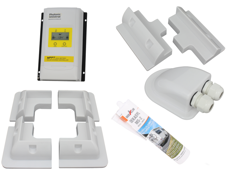 Install Kit For Rigid Framed Solar Panels - 260W Max. Dual Output