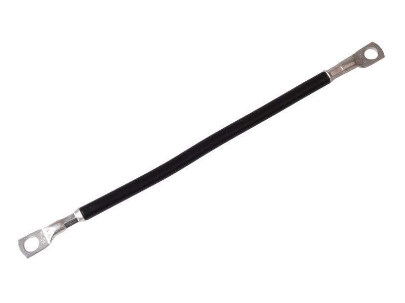 AMC Black 16mm2 PVC Battery Lead With 8mm Terminals | 12 Volt Planet