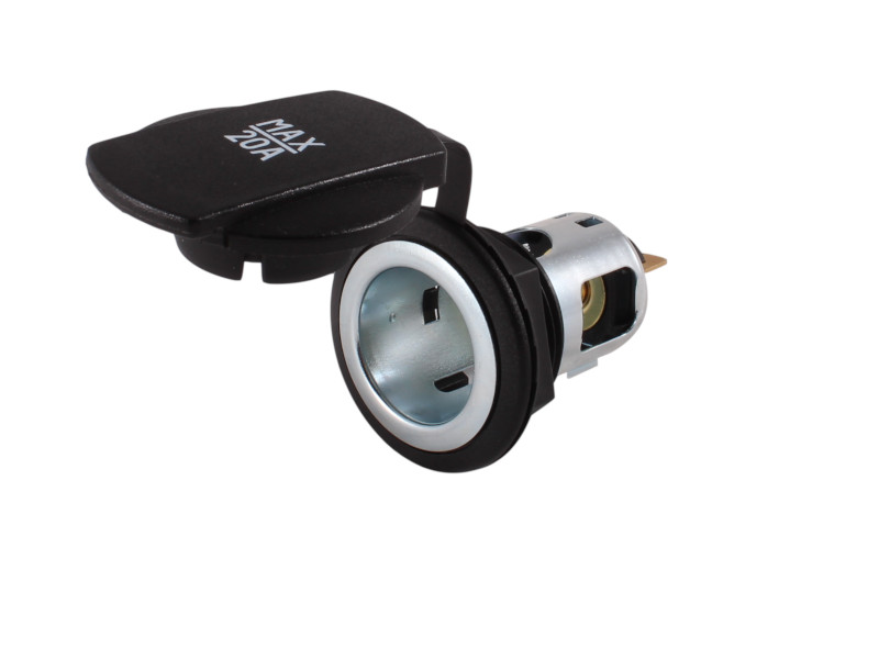 12V/24V 20A Power Socket With Push-In Cover | 12 Volt Planet