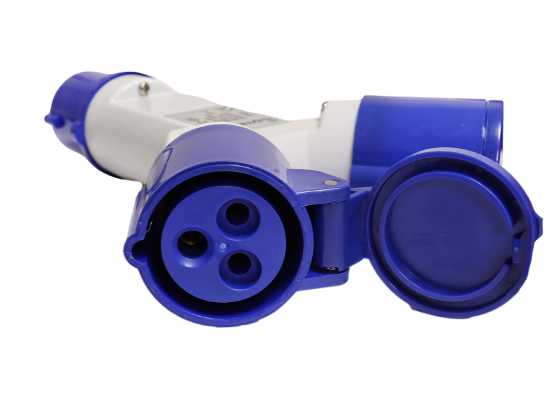 240V Mains Hook-Up 2 Way Splitter | 12 Volt Planet