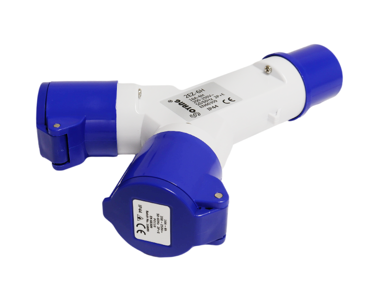 240V Mains Hook-Up 2 Way Splitter | 12 Volt Planet