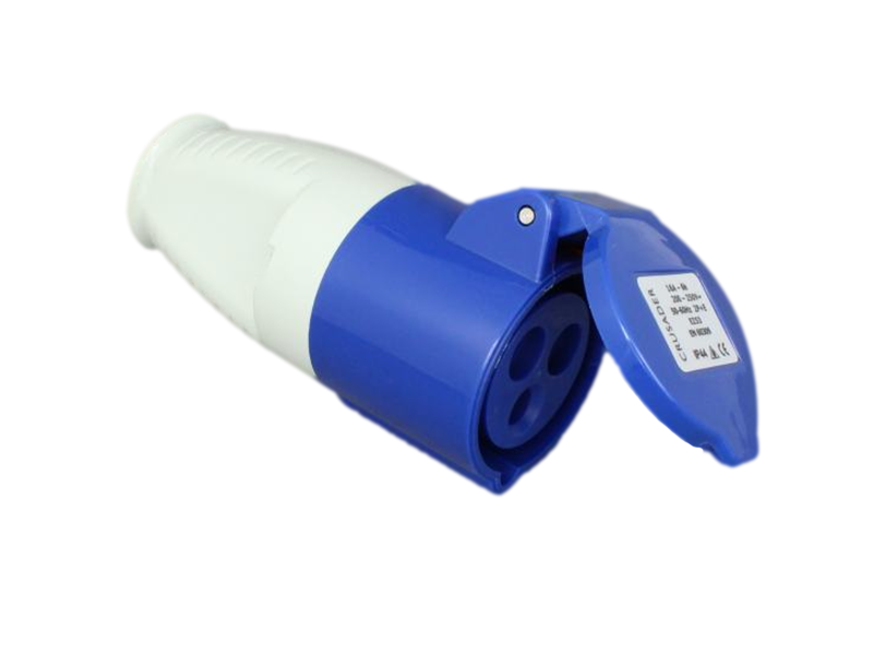 240V Mains Hook-Up Site Socket (Caravan Coupler) | 12 Volt Planet