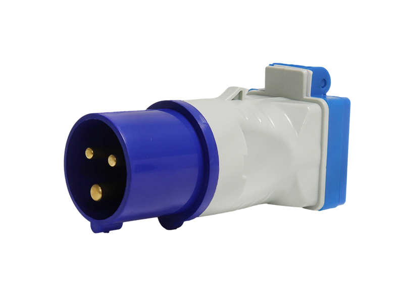 240V Site Socket To UK Mains Socket Compact Converter | 12 Volt Planet