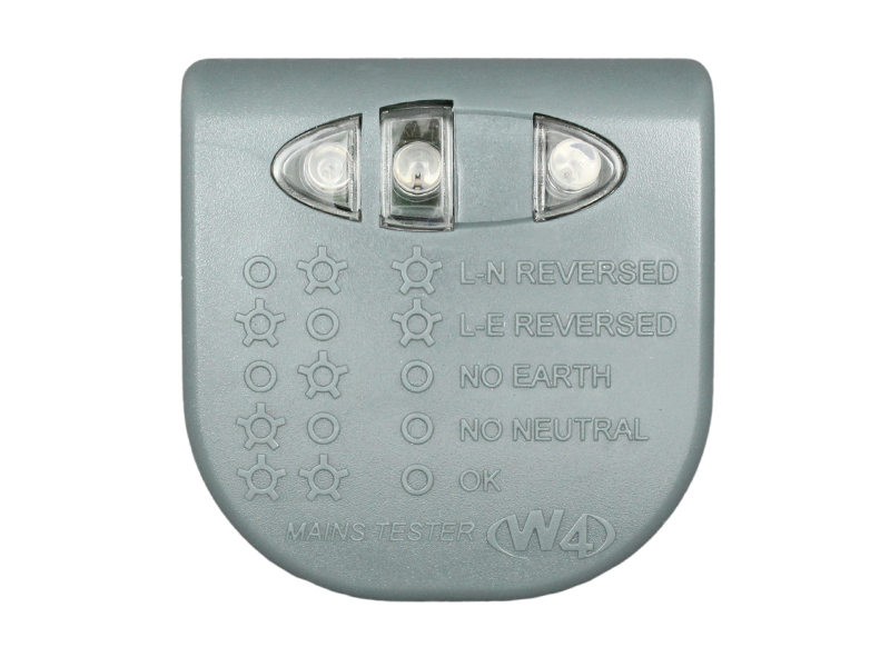 240V Mains Hook-Up Plug-In Tester | 12 Volt Planet