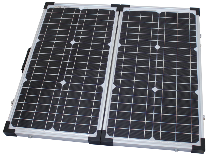 Photonic Universe 60W Folding Solar Charging Kit With Controller | 12 ...