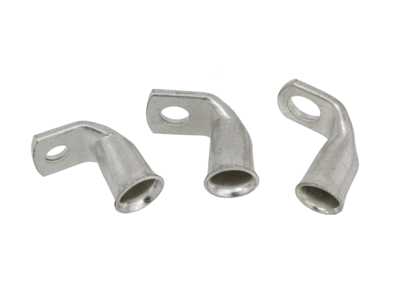 Right Angled Copper Tube Terminal - 70mm² Cable | 12 Volt Planet