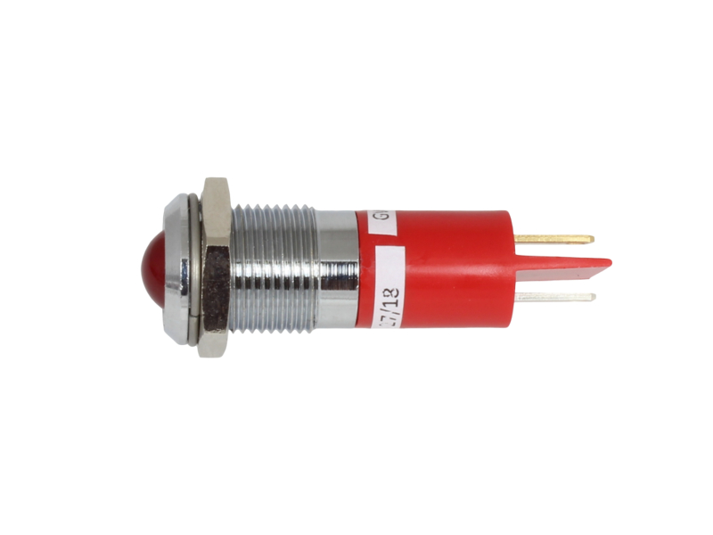 9mm Diameter LED Indicator / Warning Light | 12 Volt Planet