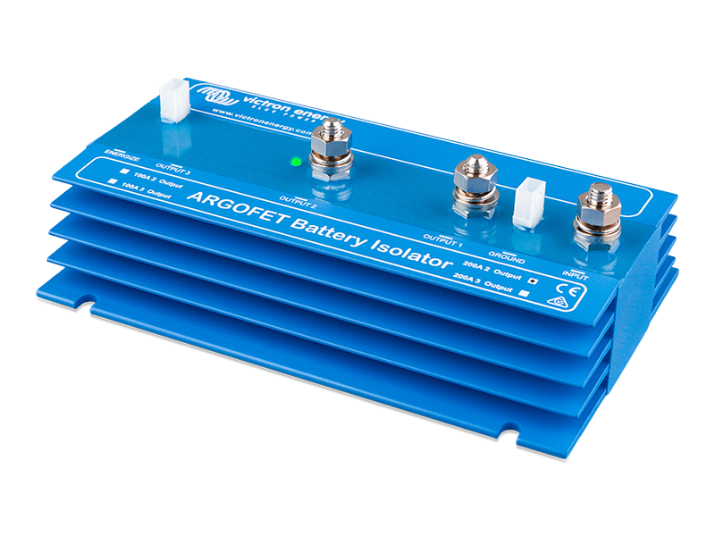Victron Energy ARGOFET 200-2 Battery Isolator / Charge Splitter | 12 ...