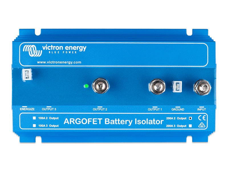 Victron Energy ARGOFET 200-2 Battery Isolator / Charge Splitter | 12 ...