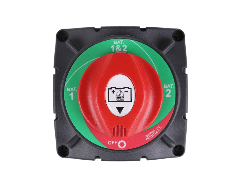 BEP 721 Heavy Duty Battery Selector/Changeover Switch - 350A Cont., 48V ...