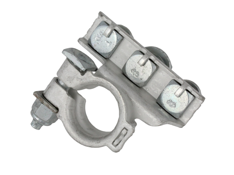 Positive Battery Terminal Clamp - 3 Studs | 12 Volt Planet