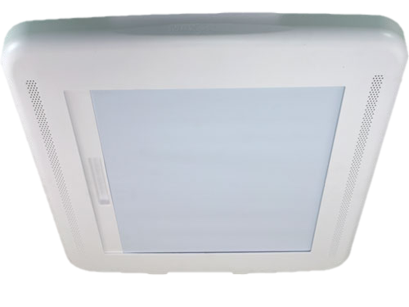 Maxxair Maxxfan Deluxe Roof Fan With Remote - Clear/Tint | 12 Volt Planet