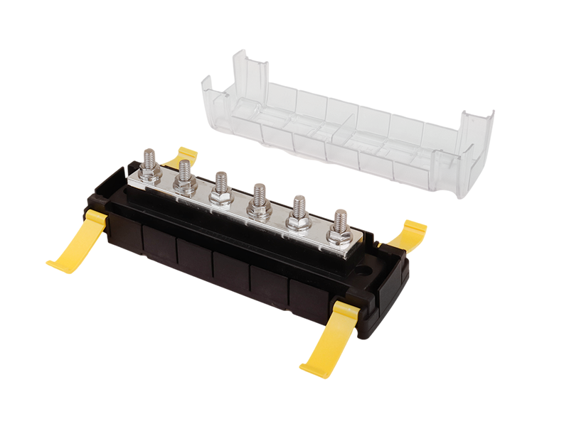 Blue Sea Systems 2126 MaxiBus 250A BusBar - 6x 5/16"-18 Studs | 12 Volt ...