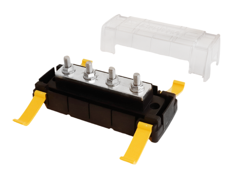 Blue Sea Systems 2127 MaxiBus 250A BusBar - 4x 5/16"-18 Studs | 12 Volt ...