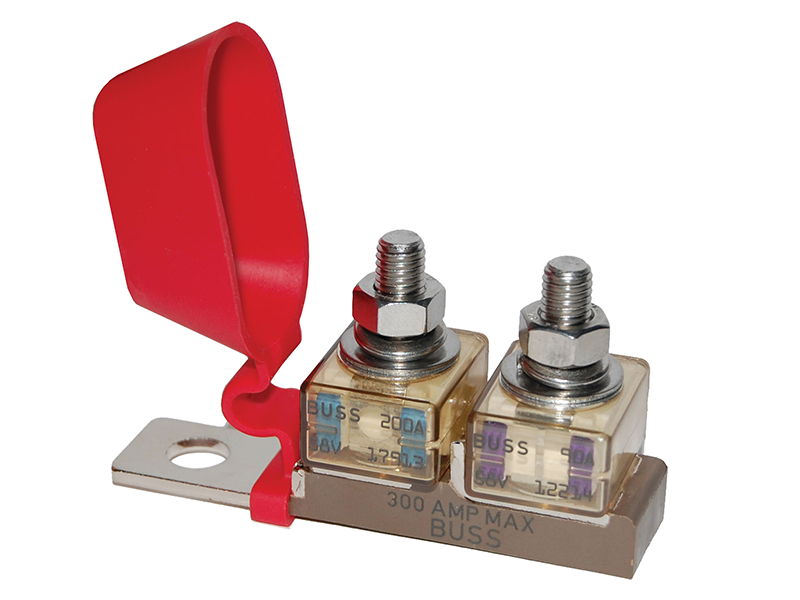 Blue Sea Systems 2151 Dual MRBF Terminal Fuse Block 30-300A | 12 Volt ...