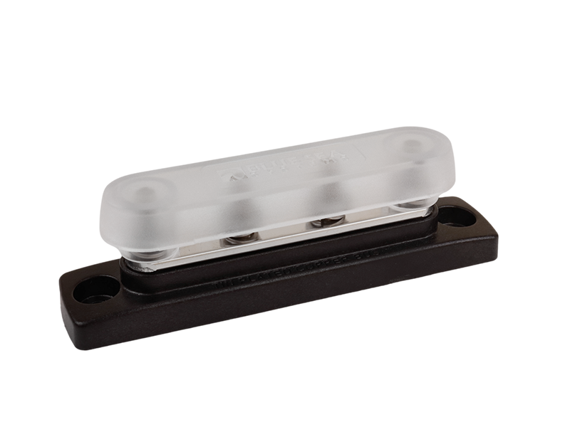 Blue Sea Systems 2315 Common 100A Mini BusBar - 4 Gang with Cover | 12 ...