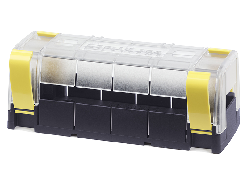 Blue Sea Systems 2127 MaxiBus 250A BusBar - 4x 5/16"-18 Studs | 12 Volt ...