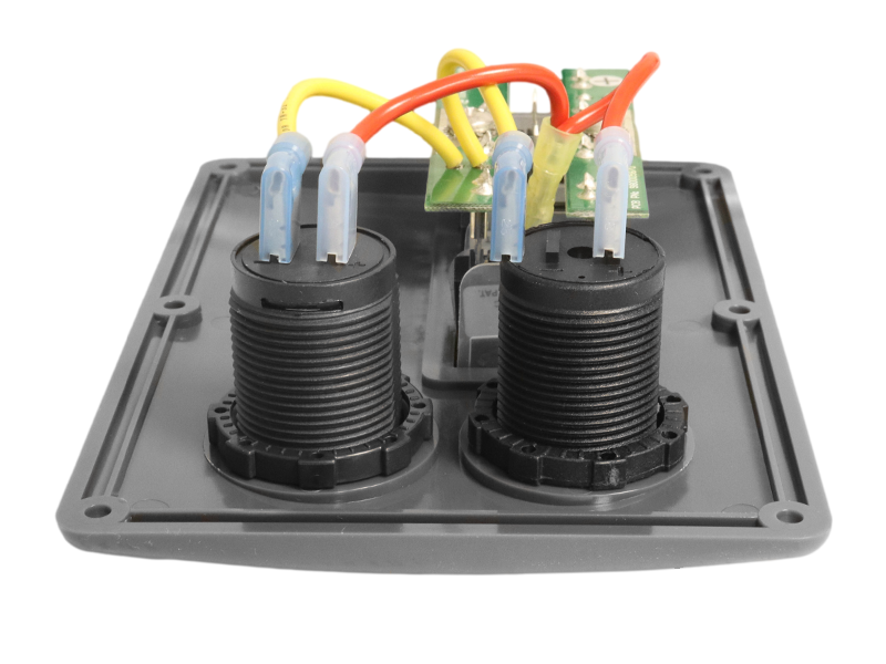 Blue Sea Systems 4321 IP45 Water-Resistant Circuit Breaker Switch Panel ...