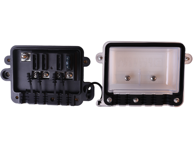 Blue Sea Systems 5056 ST-Blade Water-Resistant Fuse Block With Screw ...