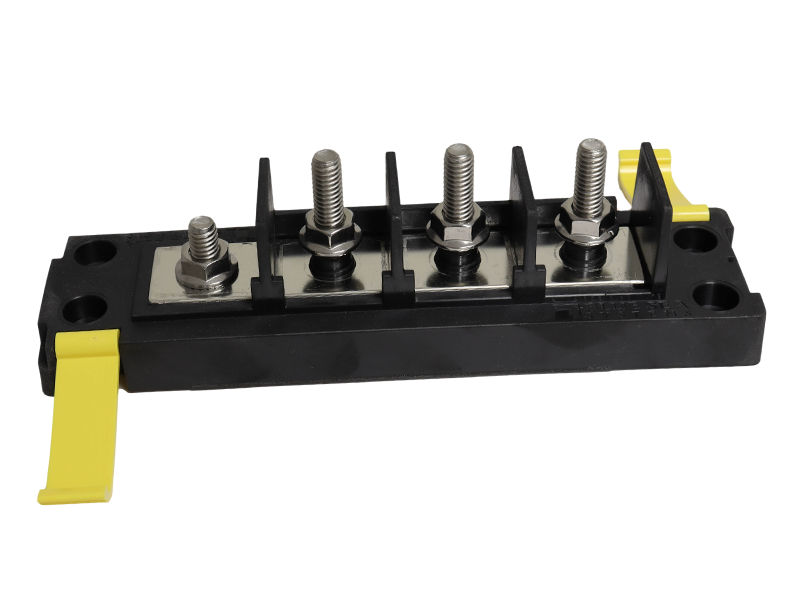 Blue Sea Systems 5196 MRBF Surface Mount 3-Way Fuse Block - Common ...