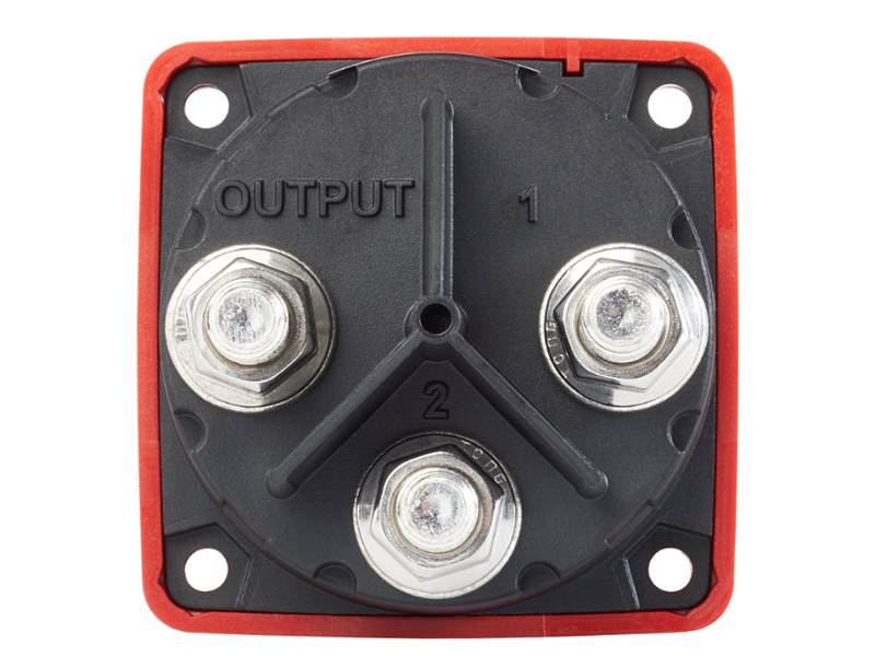 Blue Sea Systems 6007 m-Series Mini Selector Battery Switch - Red | 12 ...