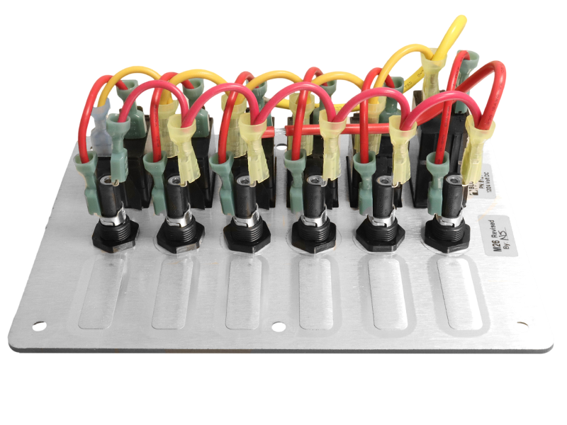 Blue Sea Systems 8121 IP66 Water-Resistant Fuse Switch Panel - 5 Way ...