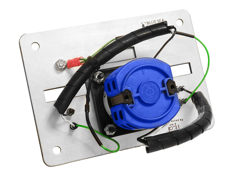 Blue Sea Systems 8359 AC Source Selection Rotary Switch Panel - 2 ...