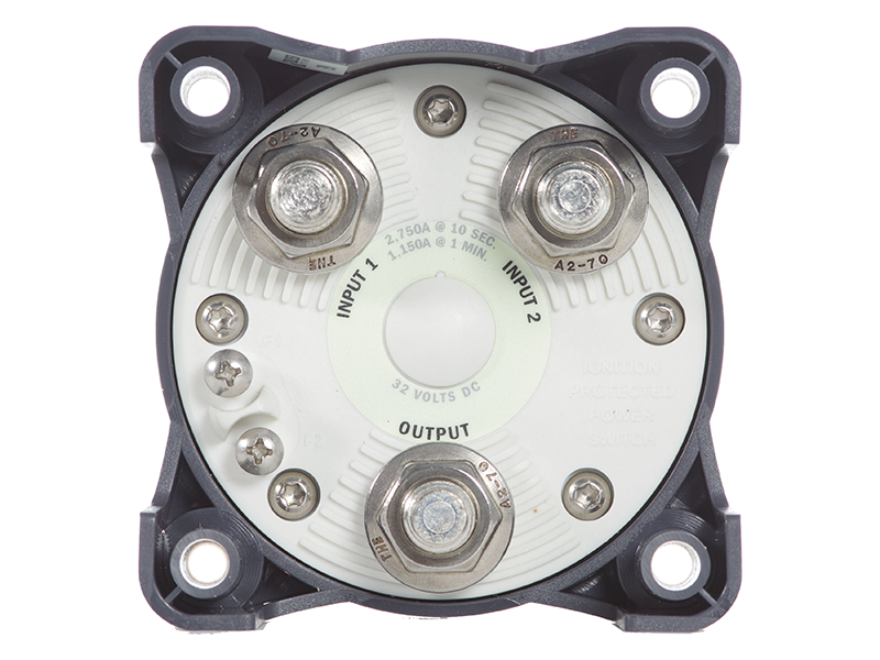 Blue Sea Systems HD-Series 11003 Battery Switch - 3 Position - 1/2/OFF ...