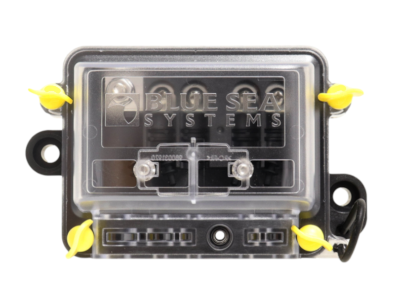 Blue Sea Systems 2356100 Water-Resistant 100A Busbar With Manual Cover ...