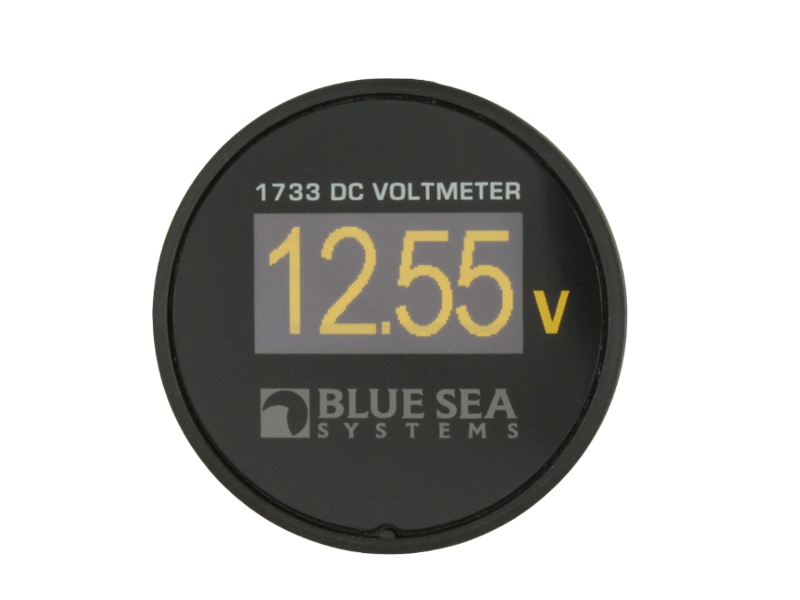 Blue Sea Systems Mini OLED DC Voltmeter 1733 | 12 Volt Planet