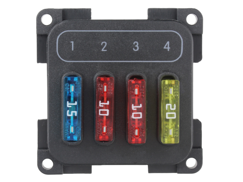 CBE 4 Fuse Module - Grey | 12 Volt Planet