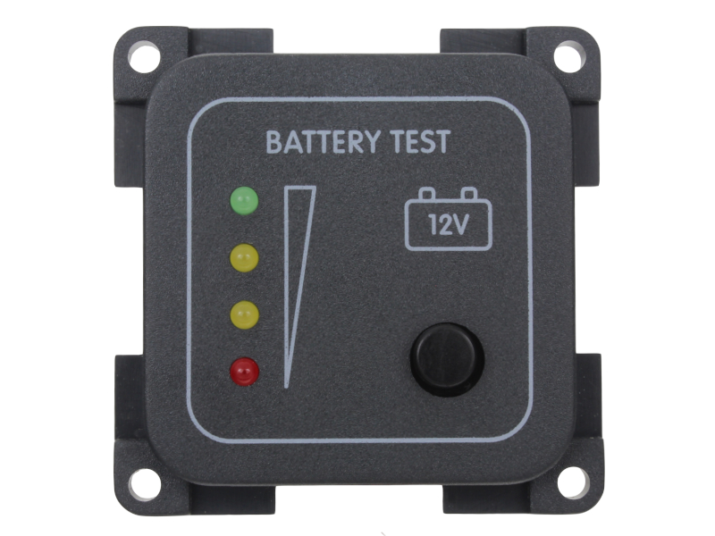 CBE LED Battery Test Panel - Grey | 12 Volt Planet