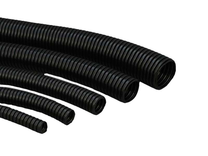 Unsplit Nylon Convoluted Sleeving/Tubing | 12 Volt Planet