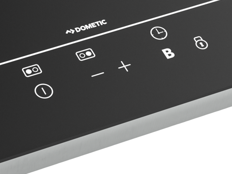 Dometic CVI1525 Vision 2-Zone Induction Hob | 12 Volt Planet