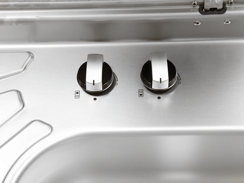 Dometic HSG 2445 Two-Burner Hob & Sink Combination Unit | 12 Volt Planet